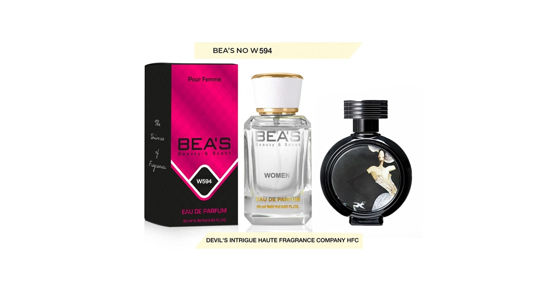 Bea's női parfüm-Devil’s Intrigue Haute Fragrance Company ihlette - Női ...